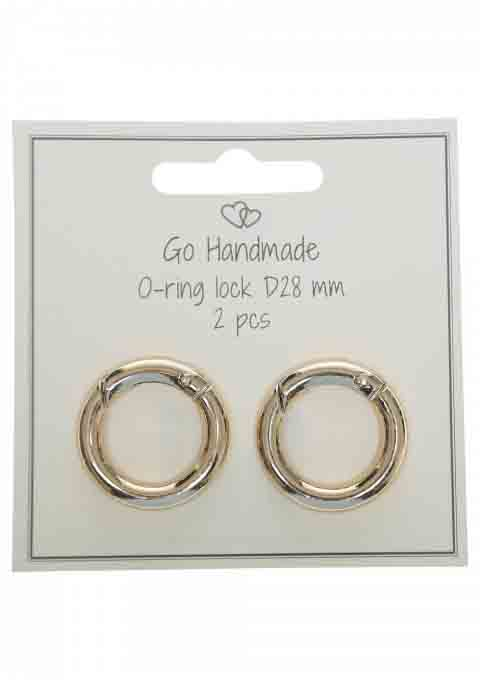 Go Handmade O-Ring Lock 28 mm - Buy at YarnLiving