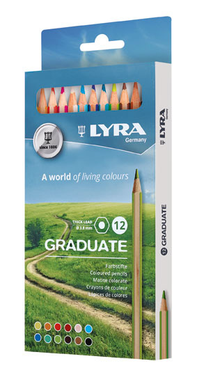 Lyra Graduate Coloured Pencils, 12 pcs - Buy here