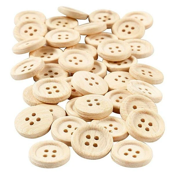 Wooden buttons 18 mm - Buy here