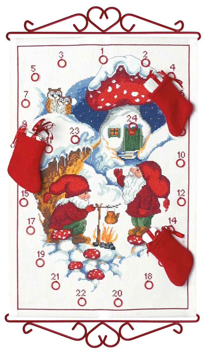 Buy Embroidery Kit Pixie Tea 12.6x18.5 in - Low Prices Today