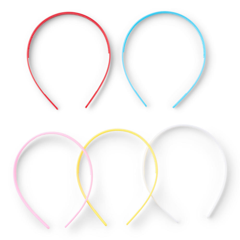 LindeHobby Hair Band, Multi Color, 12 mm, 5 pcs - Buy Today